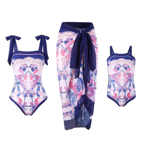 Matching Mother Daughter One-Piece Swimsuit – dresslikemommy.com