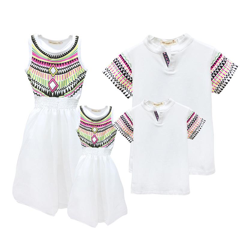 Matching Family Outfit Mother Daughter Chiffon Dress – dresslikemommy.com